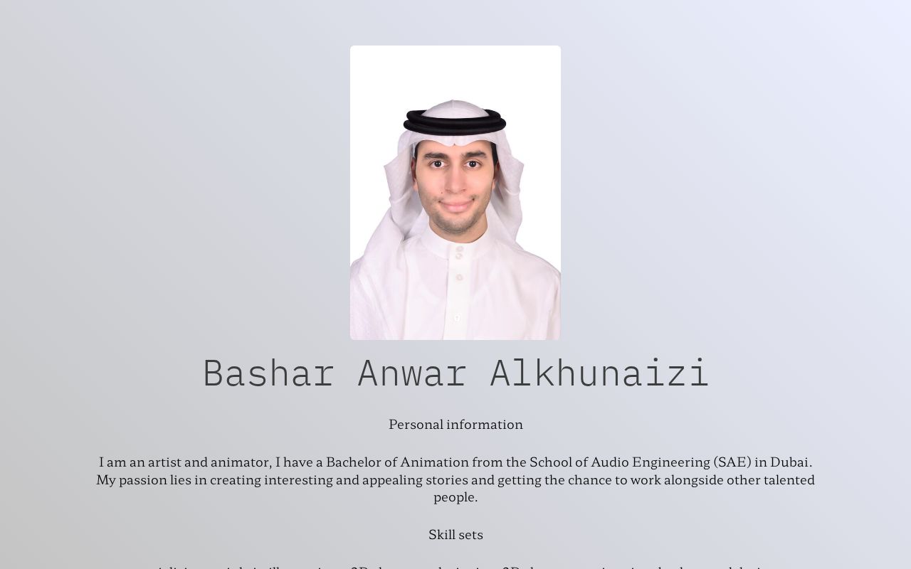 Bashar Anwar Alkhunaizi's portfolio